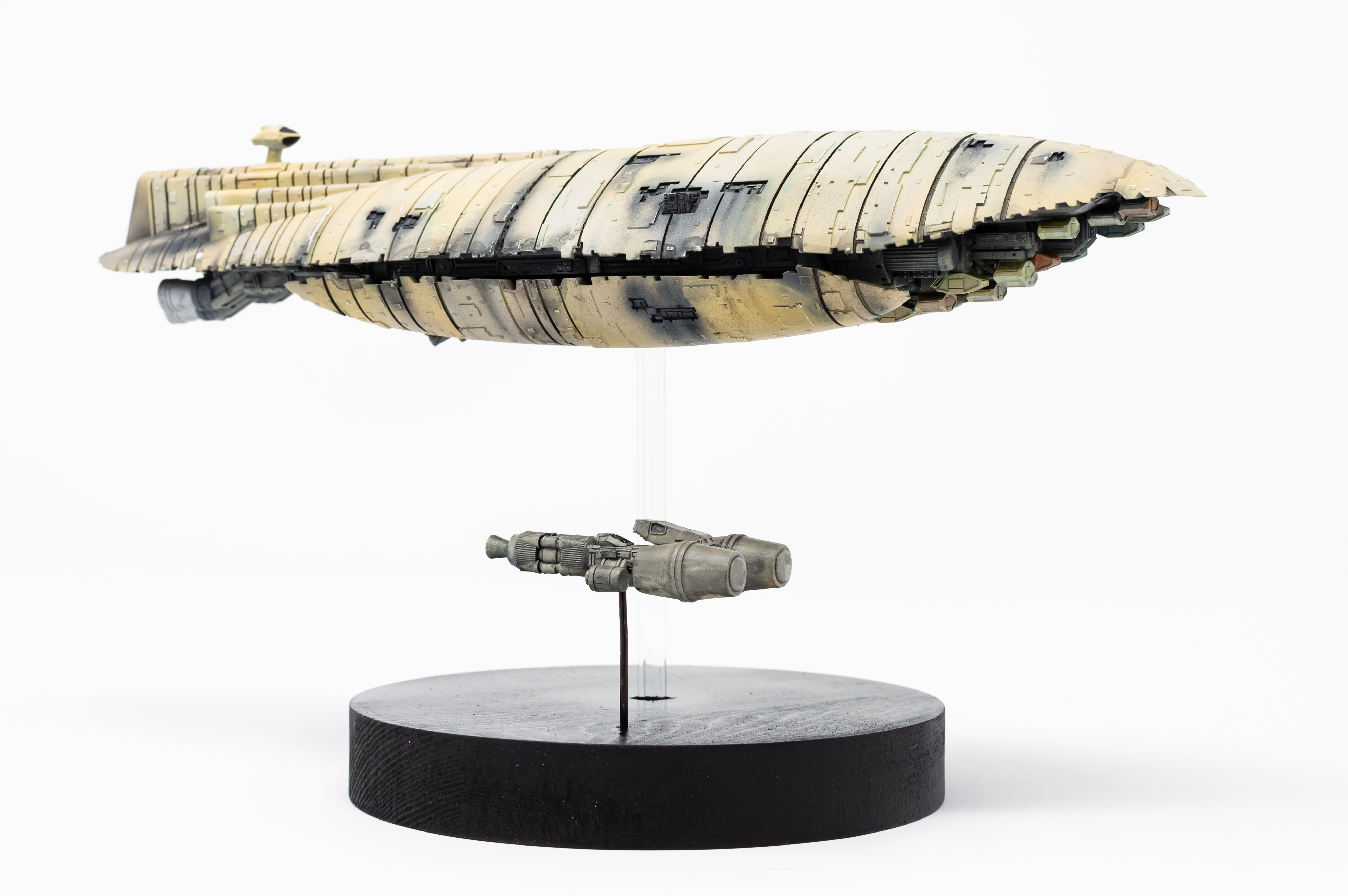 Star Wars ESB Rebel Transport model. Finished RPF Costume and Prop Maker Community