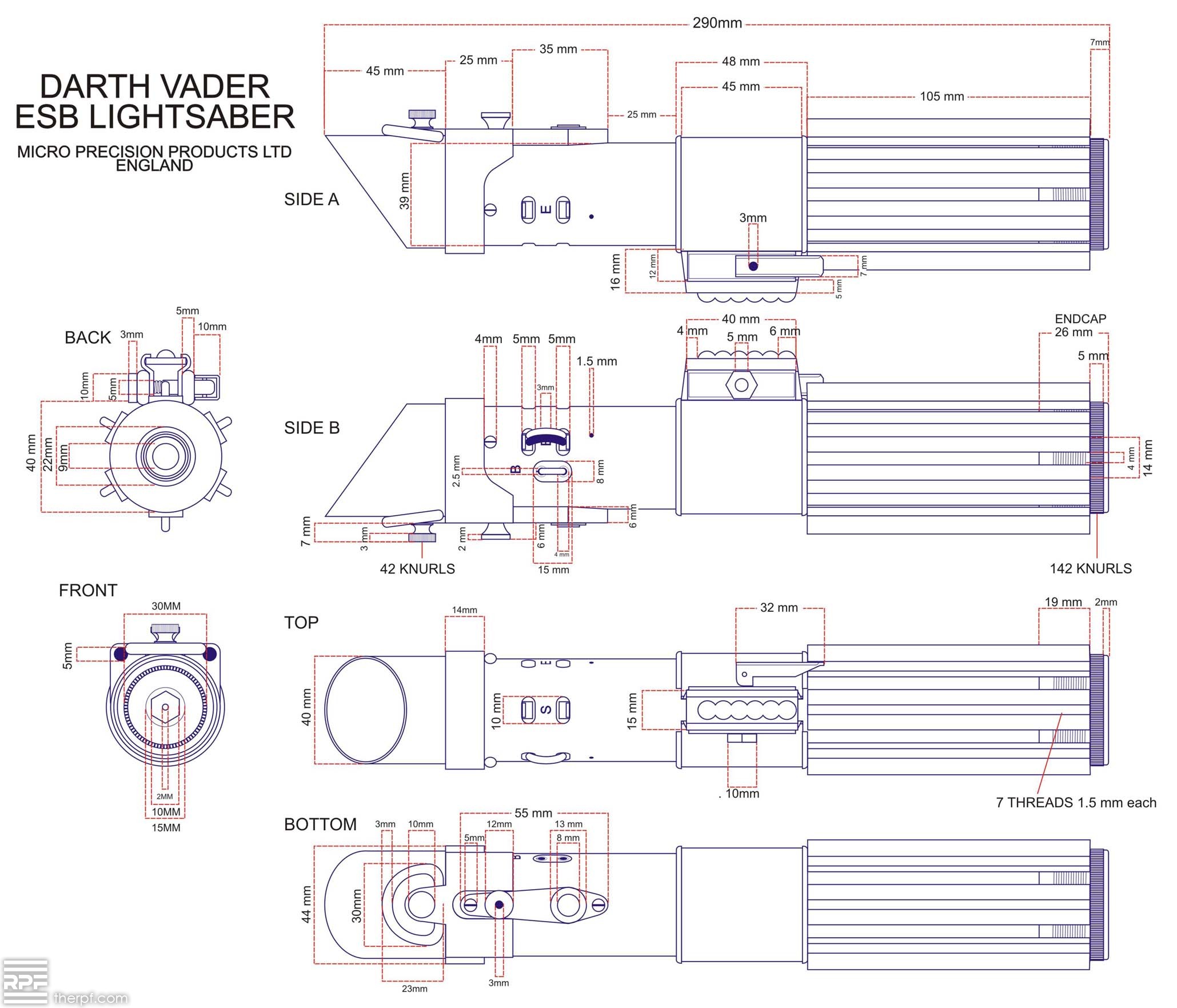 Darthsaber Darthvaderesb Rpf Costume And Prop Maker Community