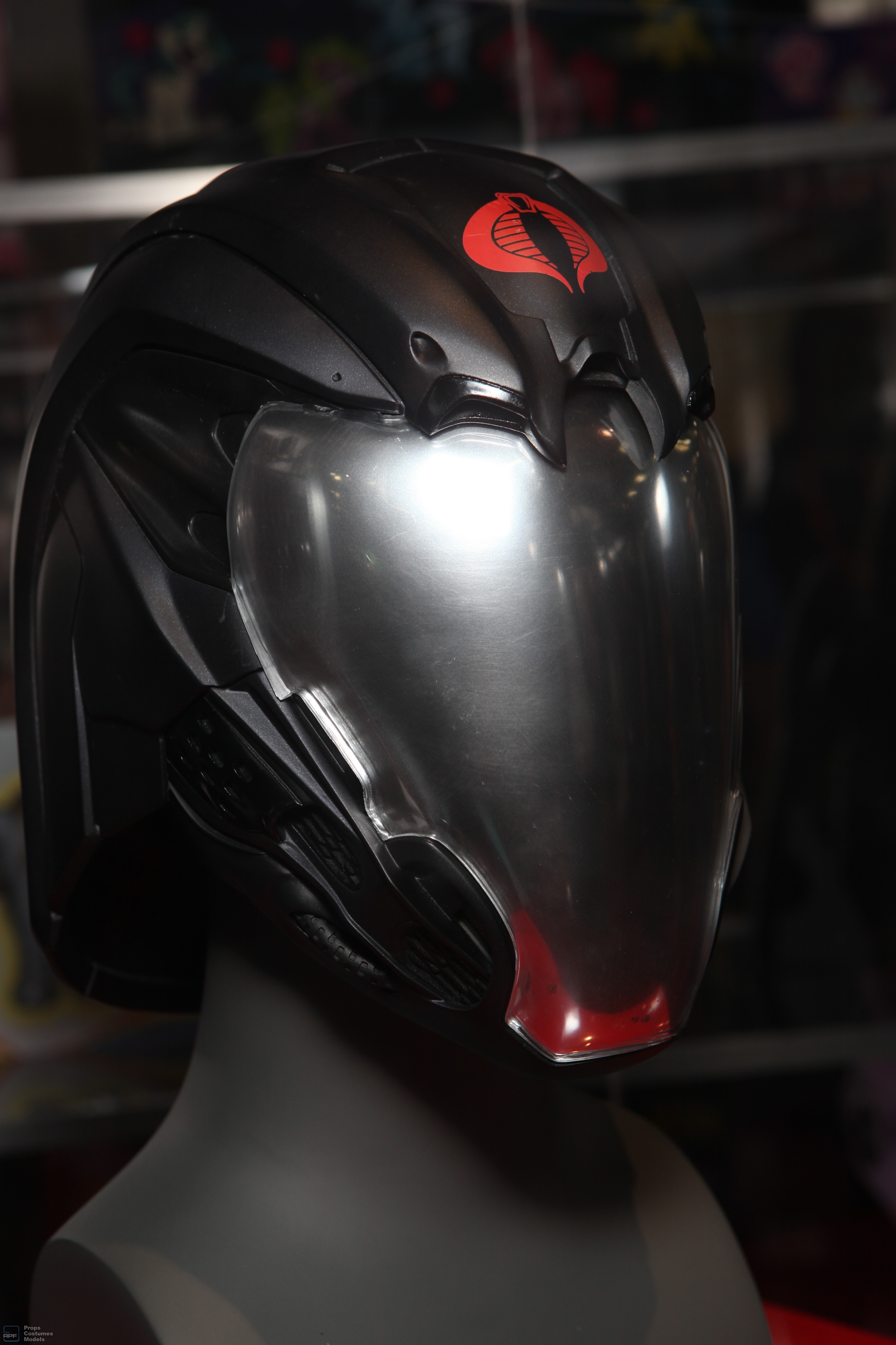 Gi Joe Retaliation Cobra Commander Helmet Rpf Costume And Prop